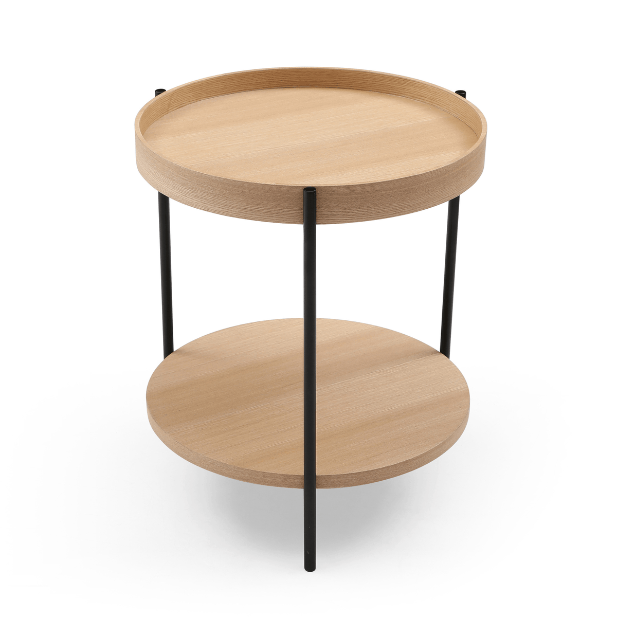 Cleo Round 40cm Side Table Ash | Seek & Ramble