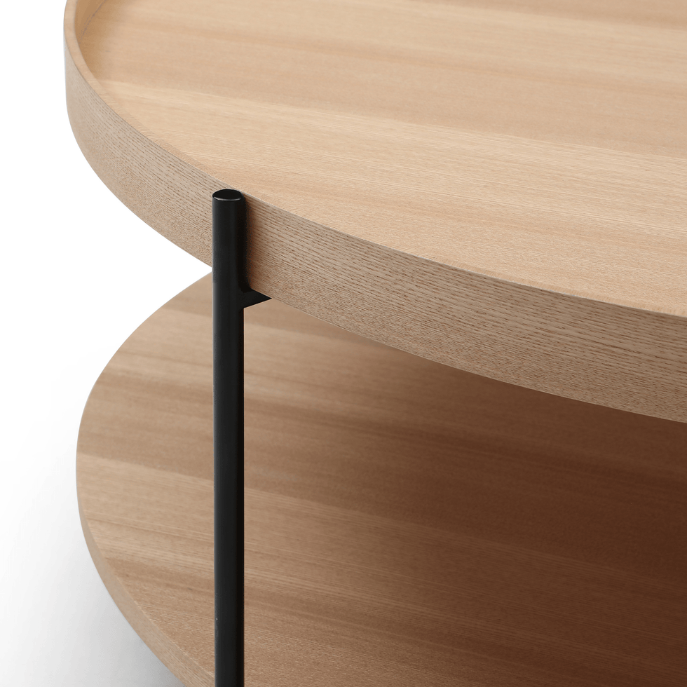 Modern and Minimalist Large Circle Coffee Table Ideas | Seek & Ramble